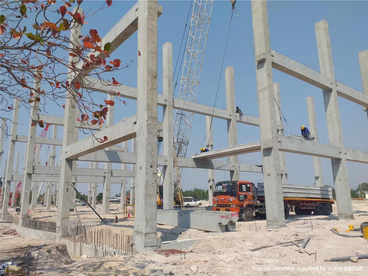 Precast Column and Beam - VCON Thai